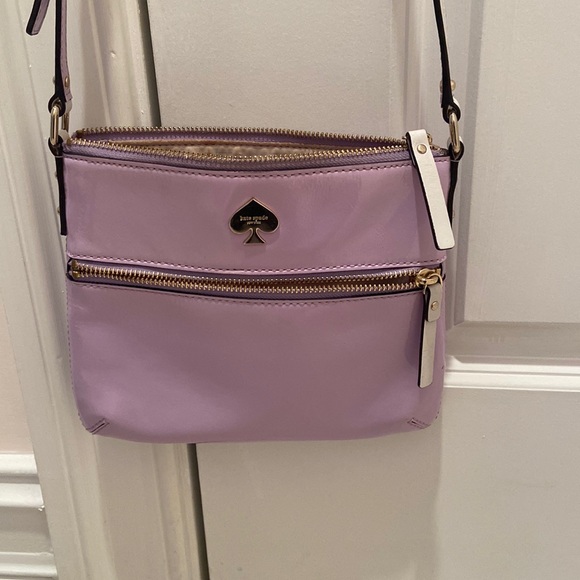 kate spade | Bags | Lavender Patent Leather Kate Spade Crossbody | Poshmark
